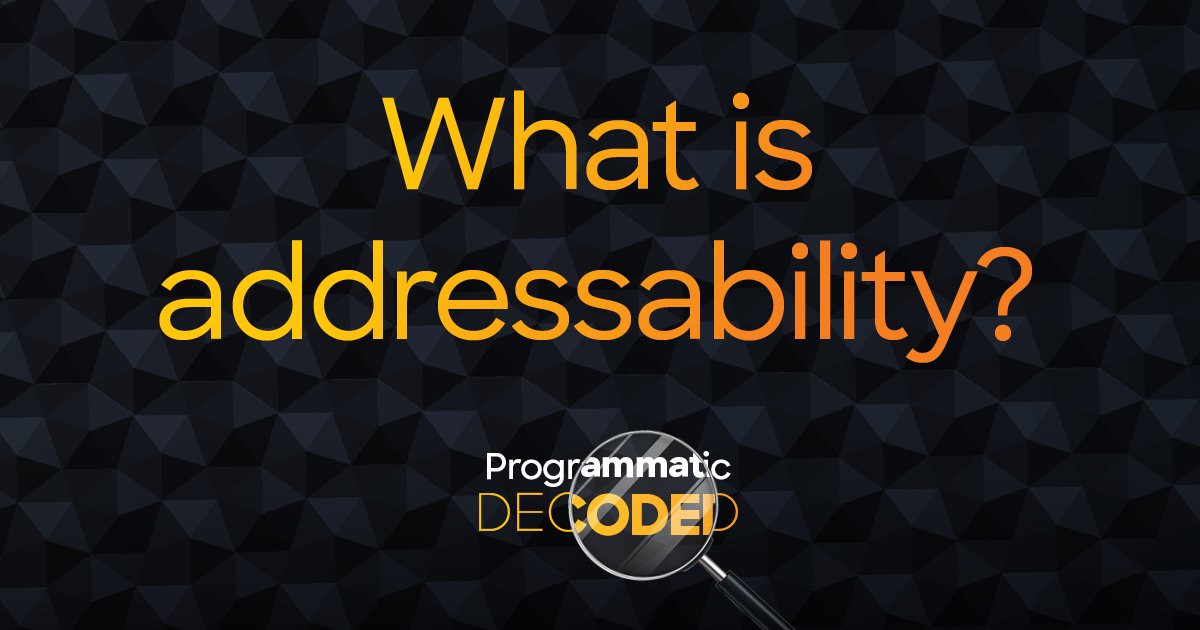 Programmatic Decoded: What is Advertising Addressability? - ComScore ...