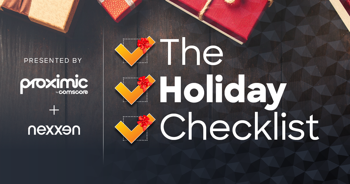 The 2023 Holiday Checklist - Comscore, Inc.