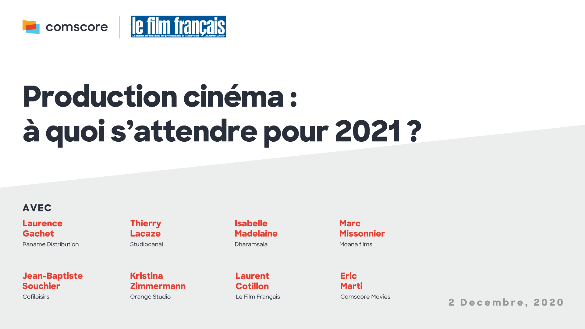 Tables Rondes Le Film Français-Comscore - Comscore, Inc.