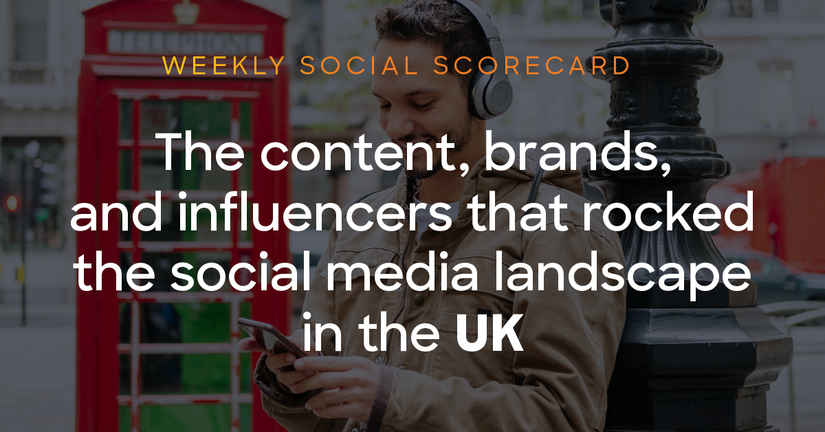 UK Weekly Social Scorecard - Comscore, Inc.